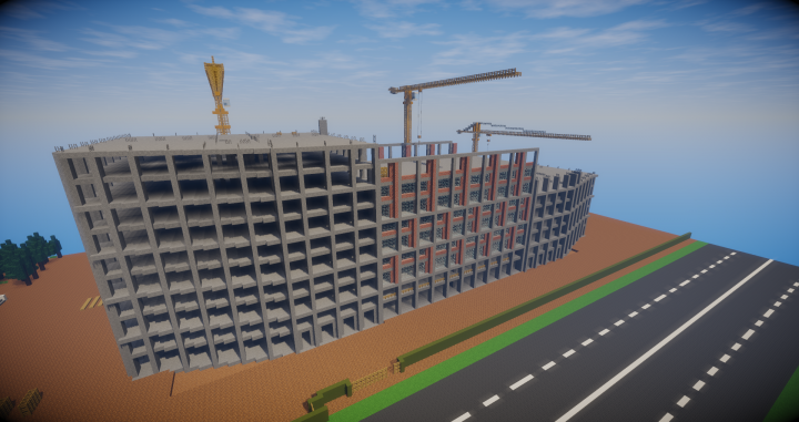 Construction a Residental Compl. "Sigma" Minecraft Map