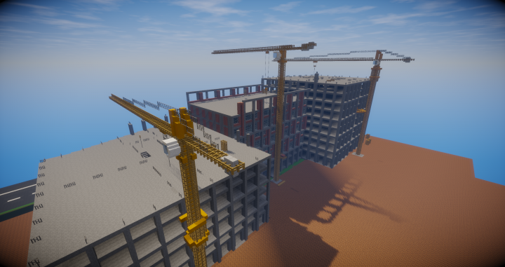 Construction a Residental Compl. "Sigma" Minecraft Map