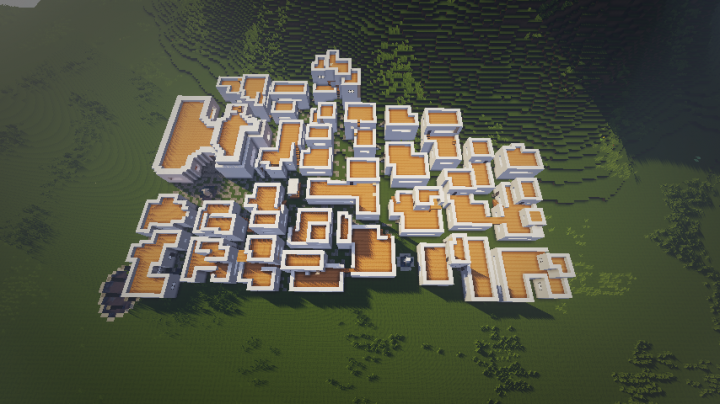 Mini City (based on Santorini) Minecraft Map