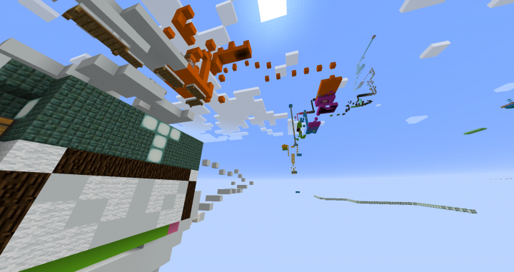 Fun Colour Parkour | By TheRedWorldGamer Minecraft Map