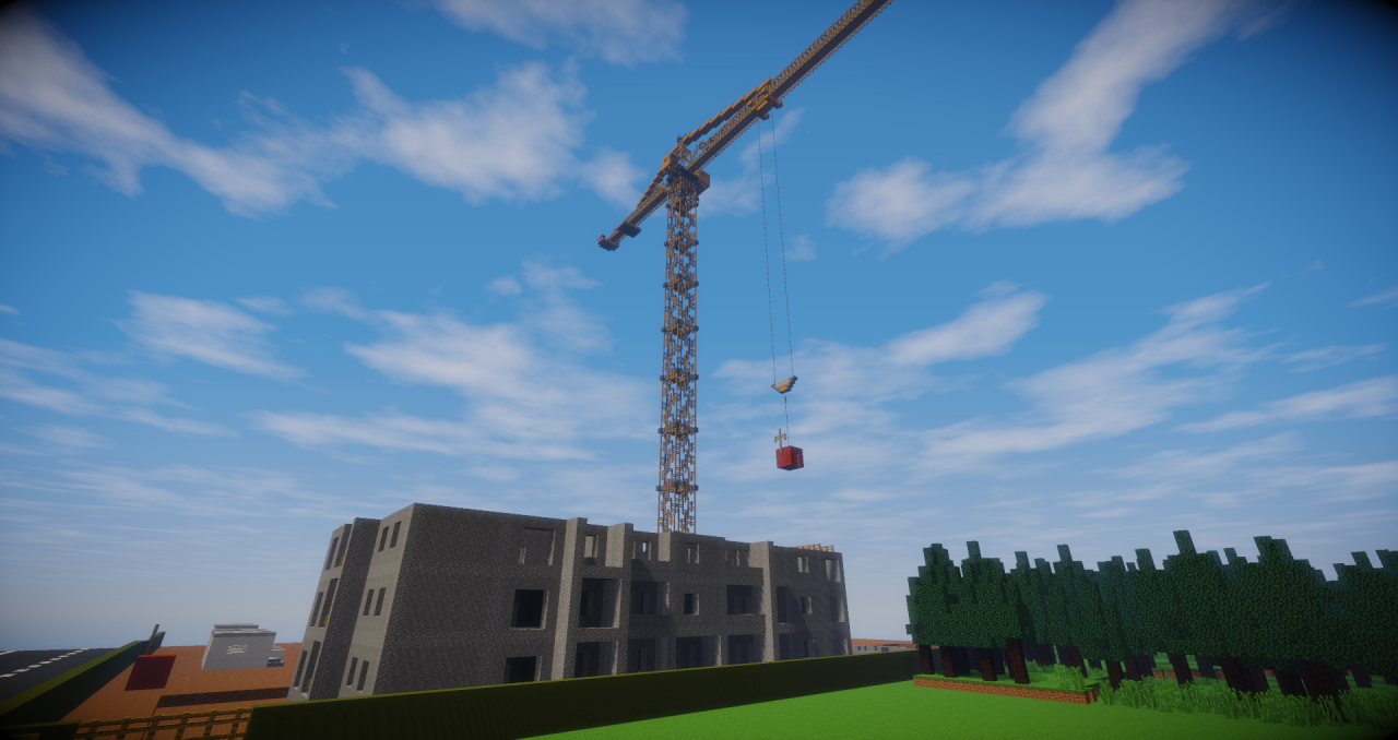 КБ-674А башенный кран | KB-674A tower crane Minecraft Map
