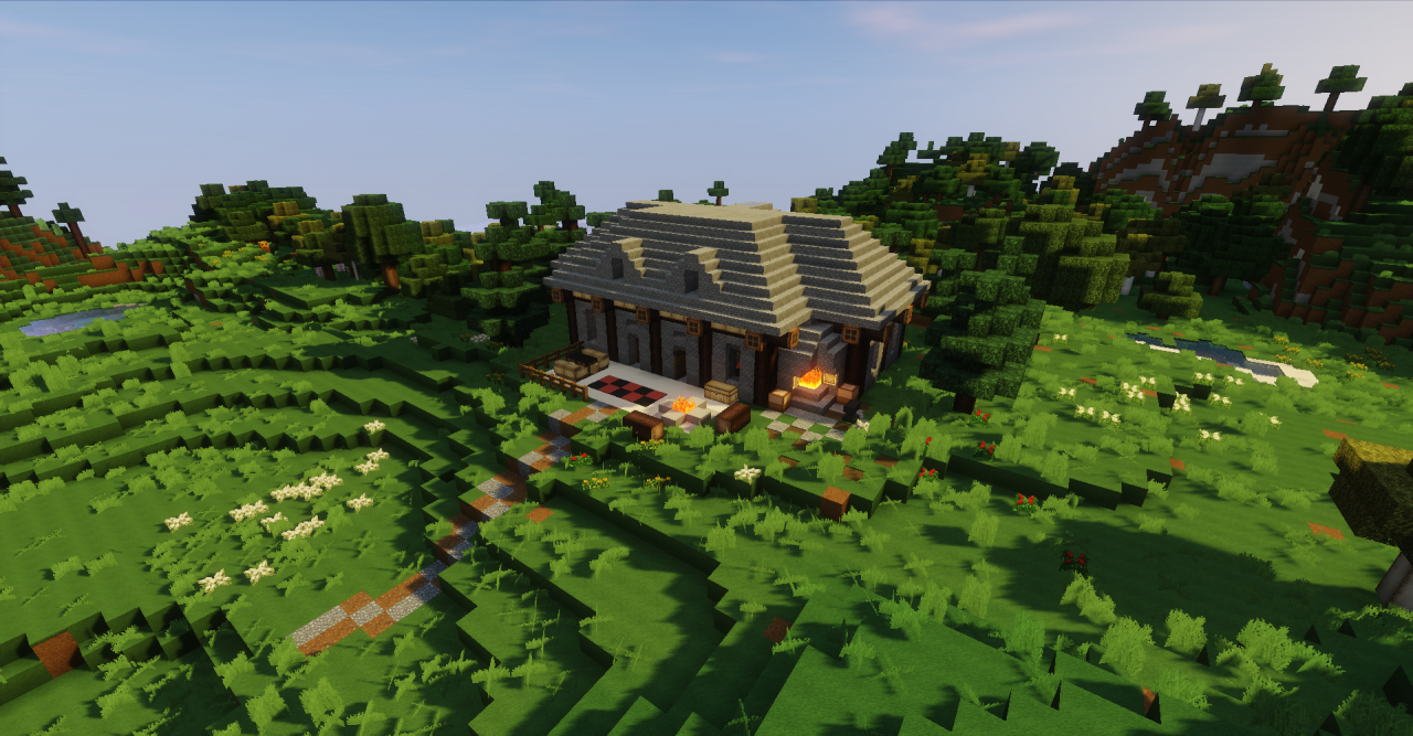Rustic House Minecraft Map
