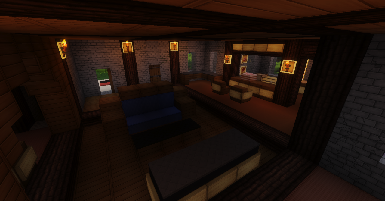 Rustic House Minecraft Map