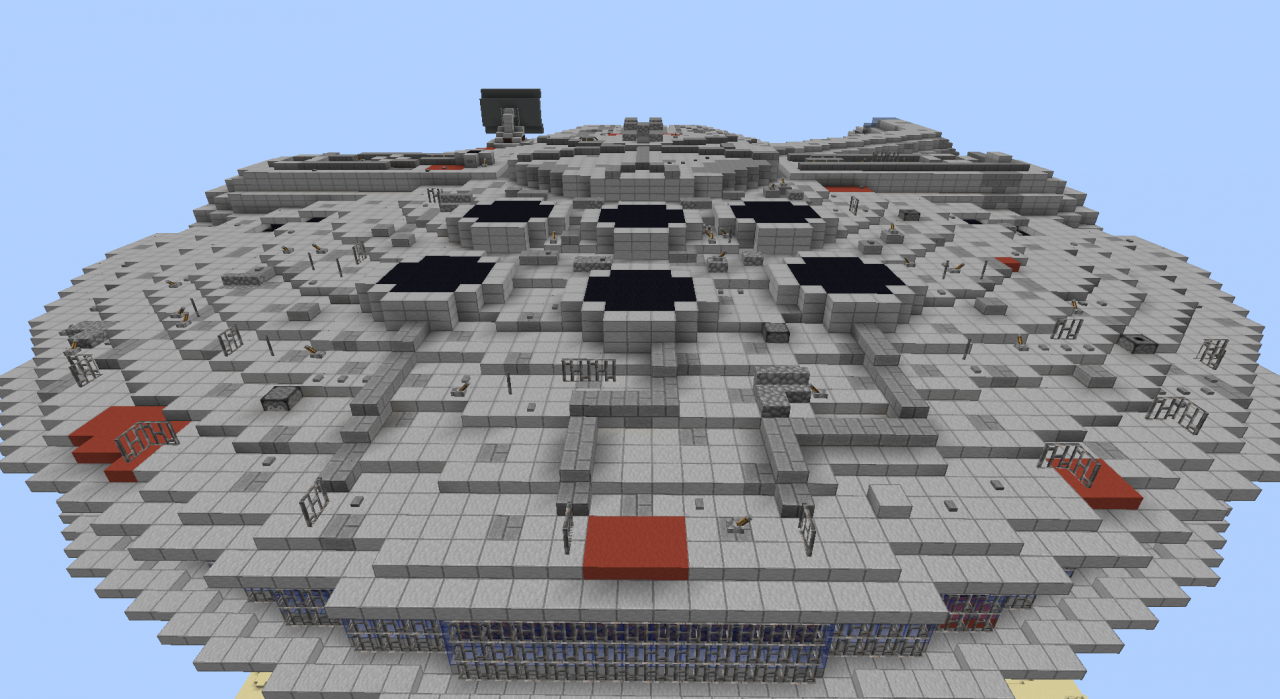 STAR WARS Millennium Falcon Minecraft Map