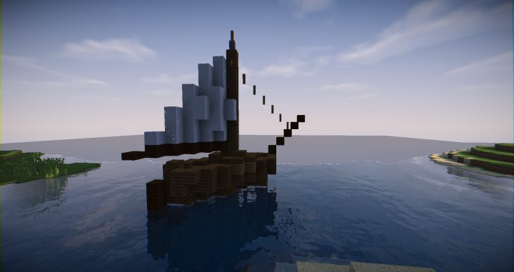 Small Sailing Boat Minecraft Map