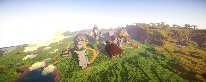 [Free] Factions Custom Built Spawn Minecraft Map