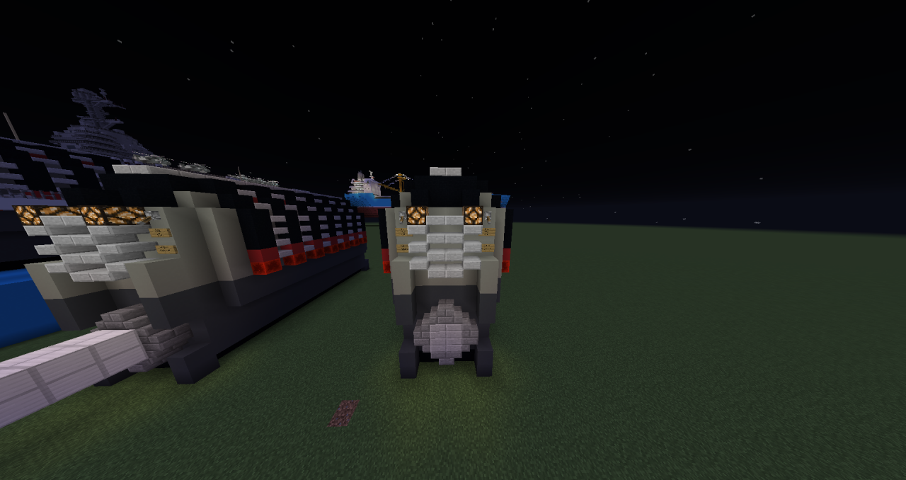 Working Ship Engine 12cyl Minecraft Map