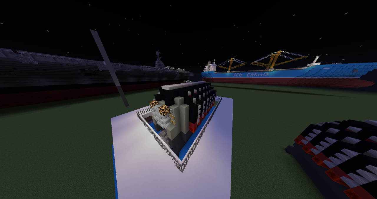 Working Ship Engine 12cyl Minecraft Map