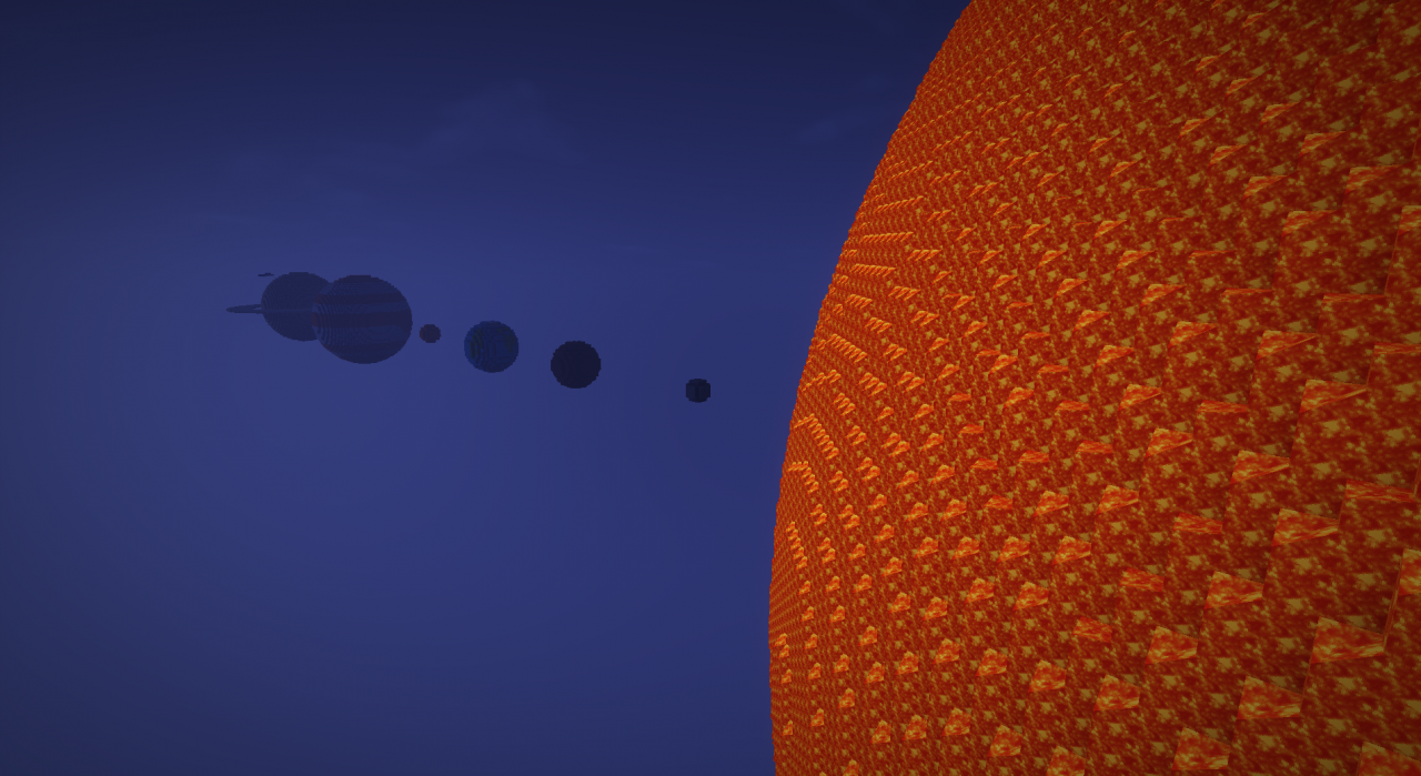Solar System Minecraft Map