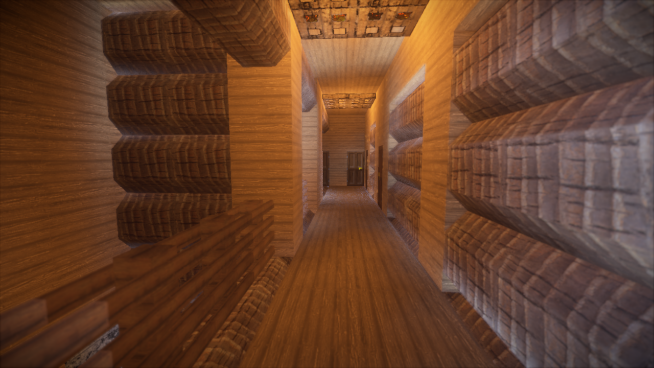 French Country Style Log Cabin Minecraft Map