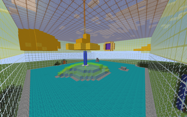 Dragon Block PvP: Super! Minecraft Map