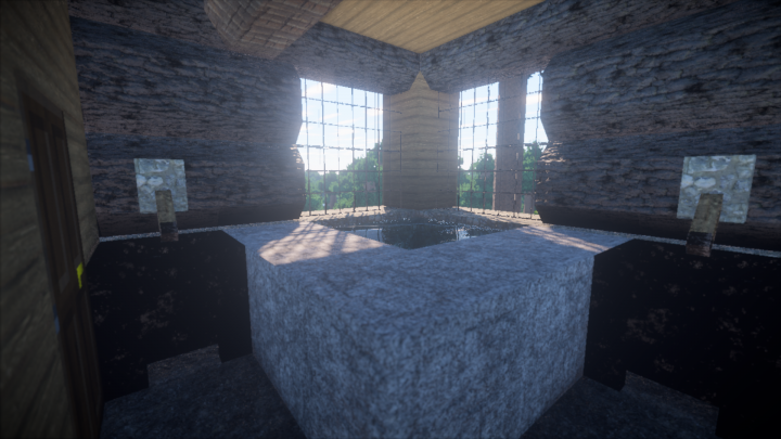 French Country Style Log Cabin Minecraft Map