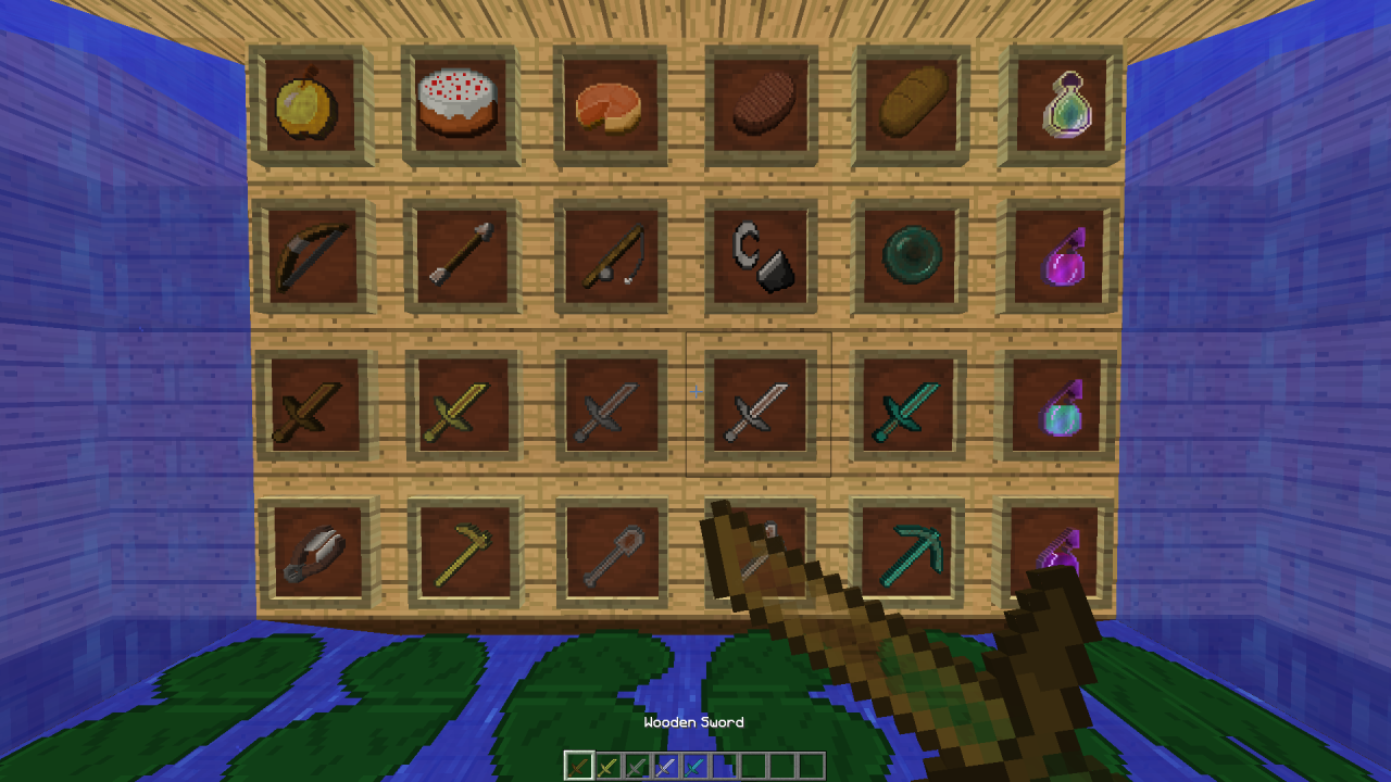 Transparent Faithful edit by __Slaier__ Minecraft Texture Pack