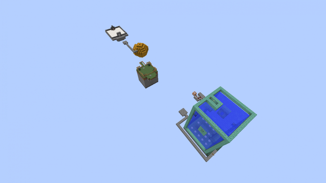 SKY WOOL Minecraft Map