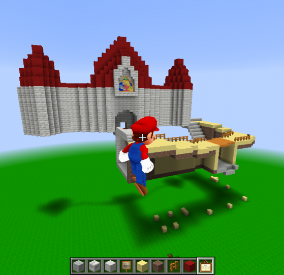 Super Mario 64 55%cancelado Minecraft Map