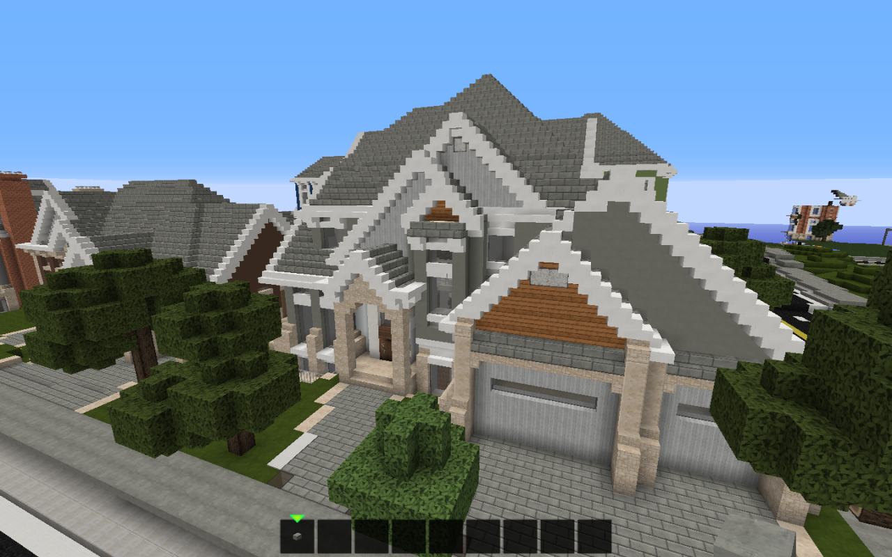 "Inspired By" House Build 2 Minecraft Map