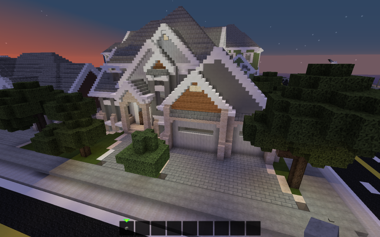 "Inspired By" House Build 2 Minecraft Map