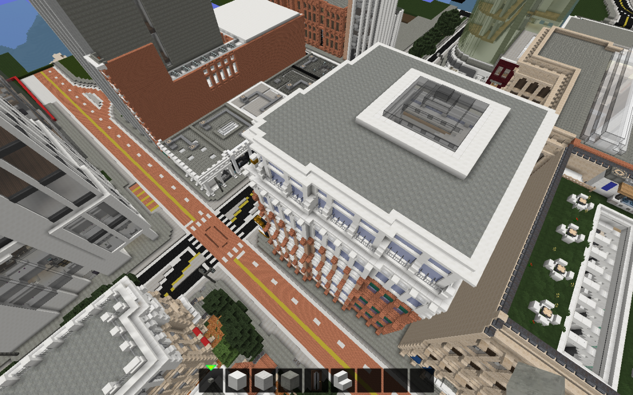 Saks Fifth Avenue department store Minecraft Map