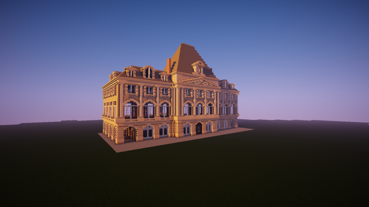 French mansion Minecraft Map