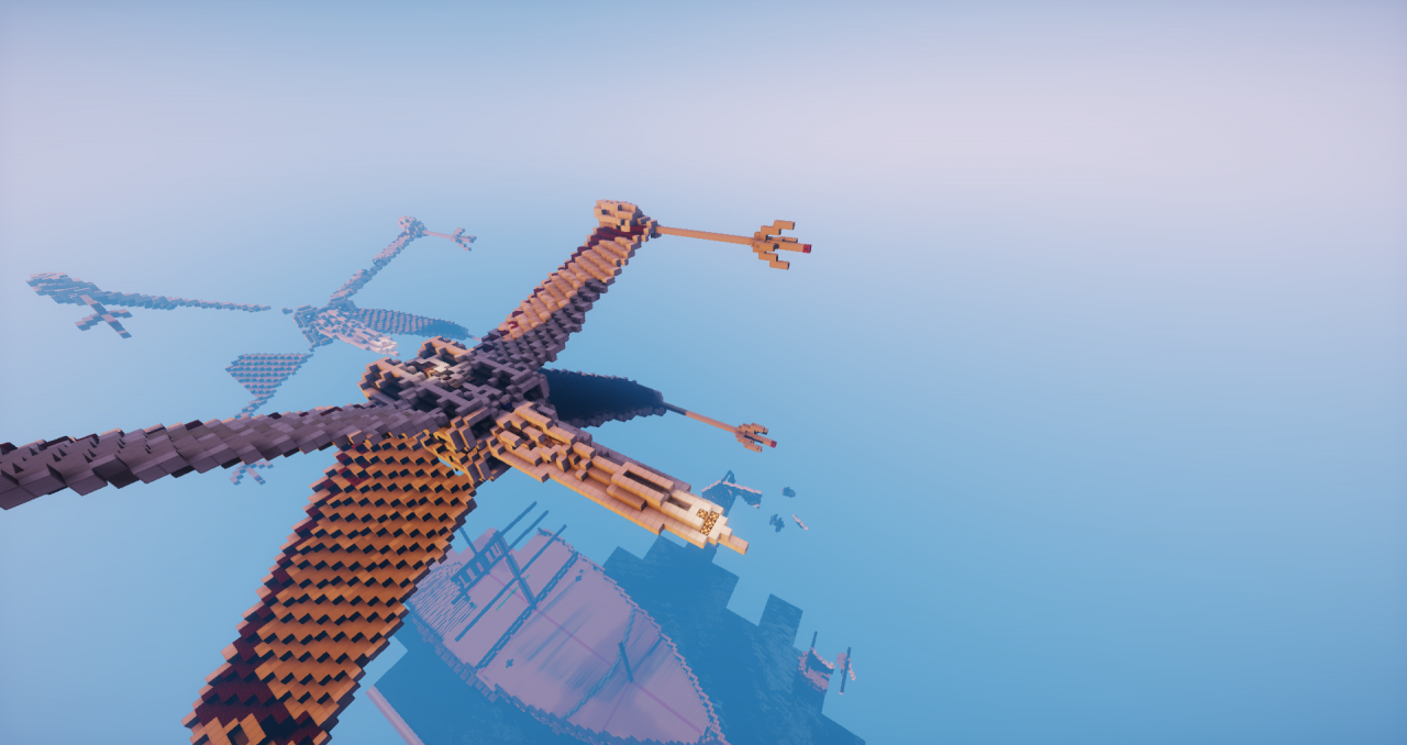 [1-Hour Challenge] X-Wing Minecraft Map