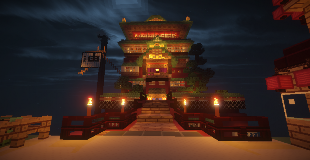 Minecraft STUDIO GHIBLI WORLD Minecraft Map