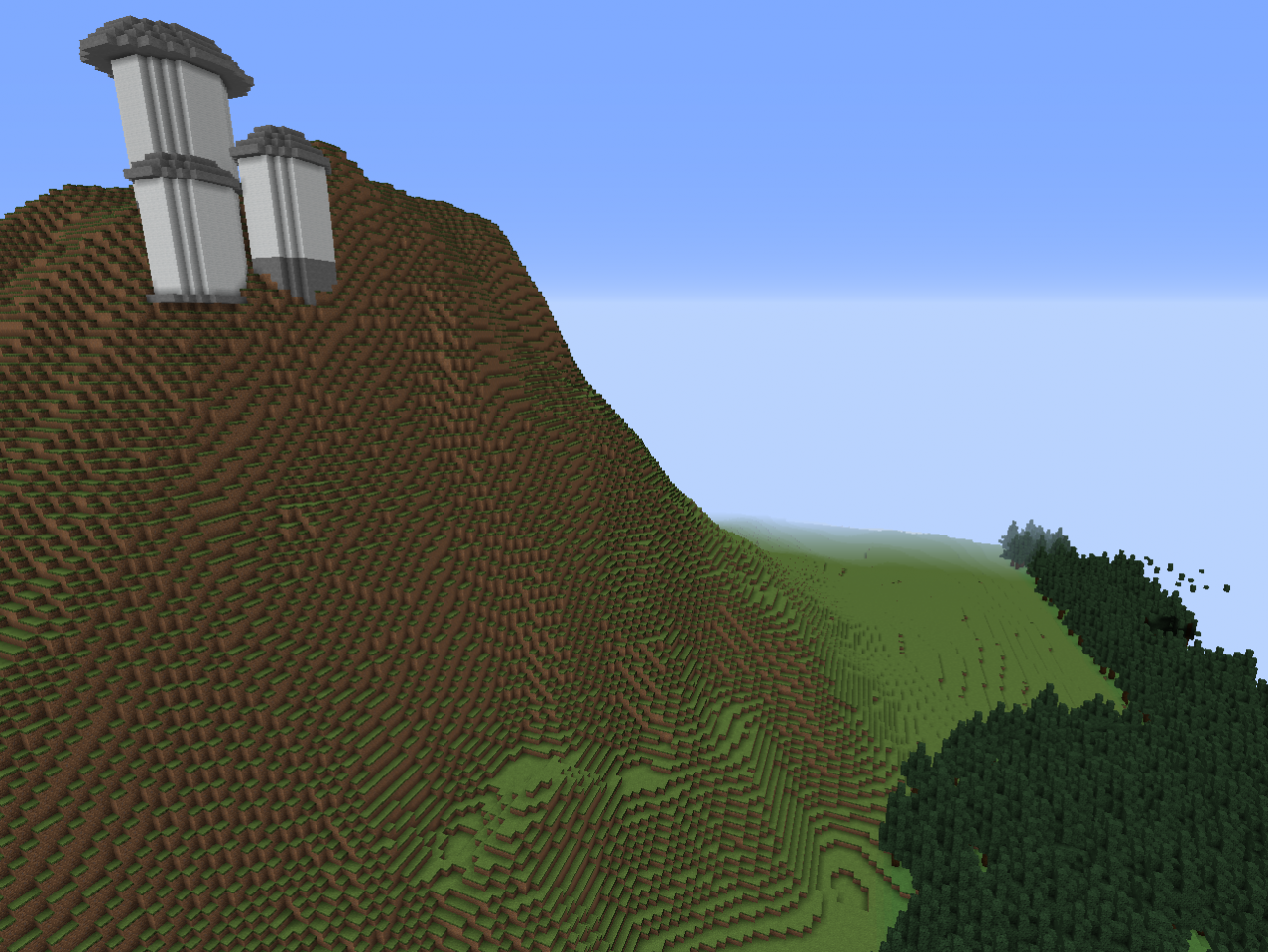 Flat City automatic Minecraft Map