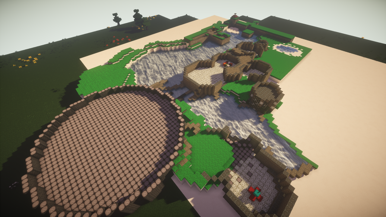 Pikmin 1 - The Distant Spring W.I.P Minecraft Map
