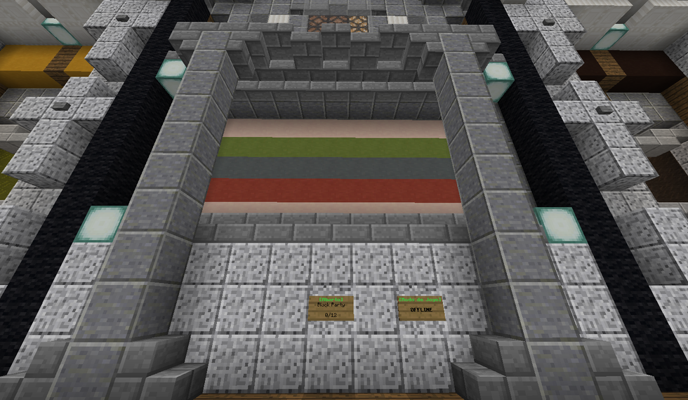 Block Party MiniGame 1.12x 1.11x Minecraft Map