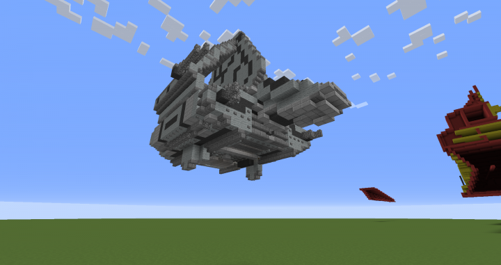 Lambda-Class T-4a Shuttle Minecraft Map