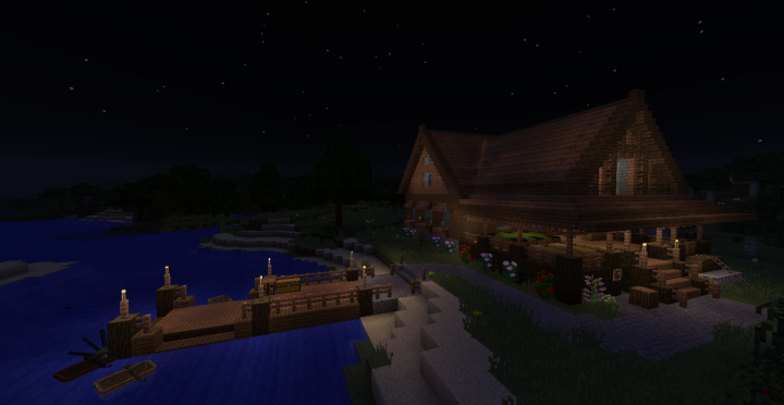 Coast House 2 (Lake House) Minecraft Map