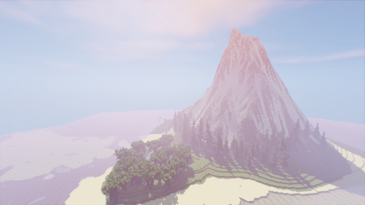 FREE Mountain Island Survival Map[WorldEdit,WorldPainter,WorldMachine] Minecraft Map