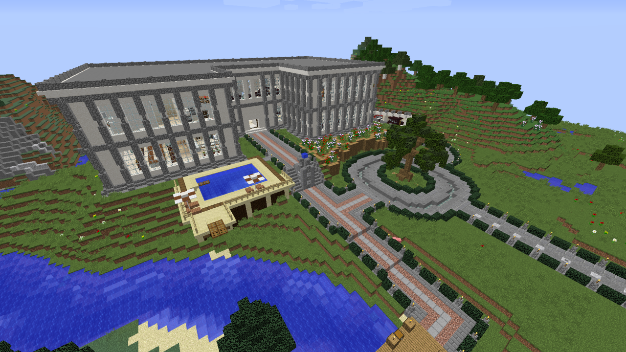 Mansion Minecraft Map