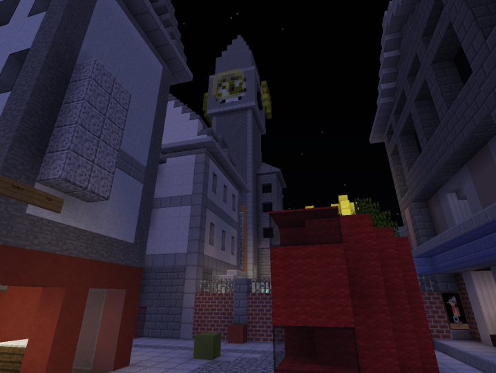 Overwatch King's Row Minecraft Map