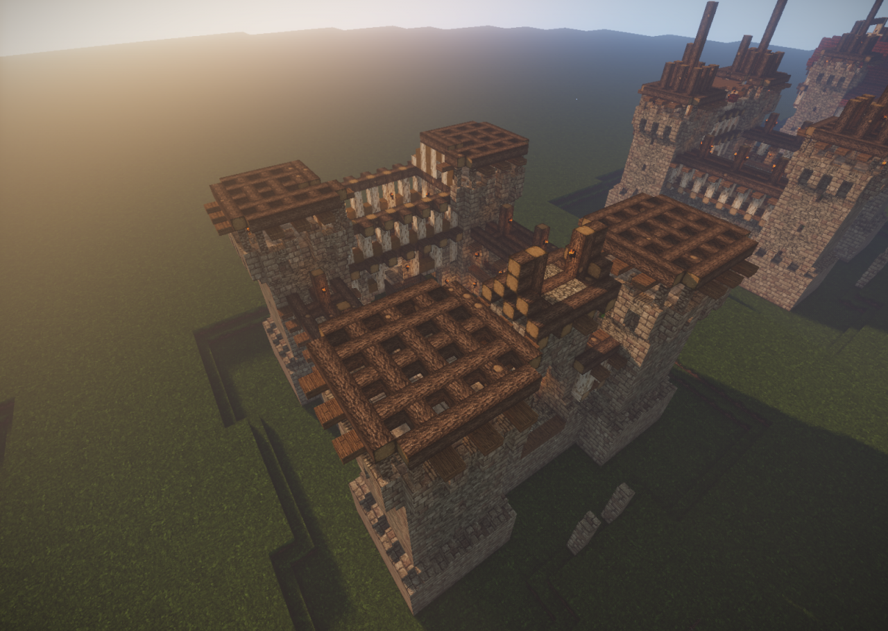 Survival Castle Guide 10+1 Step Minecraft Map