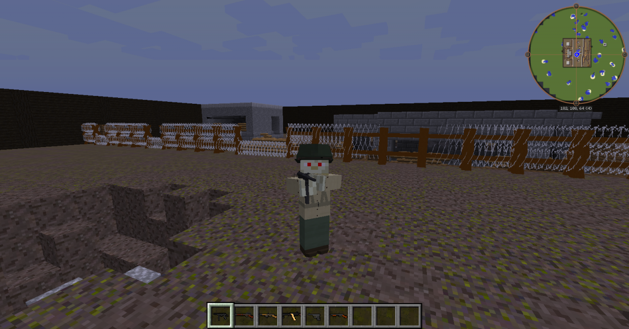 strike zone trenchs Minecraft Map