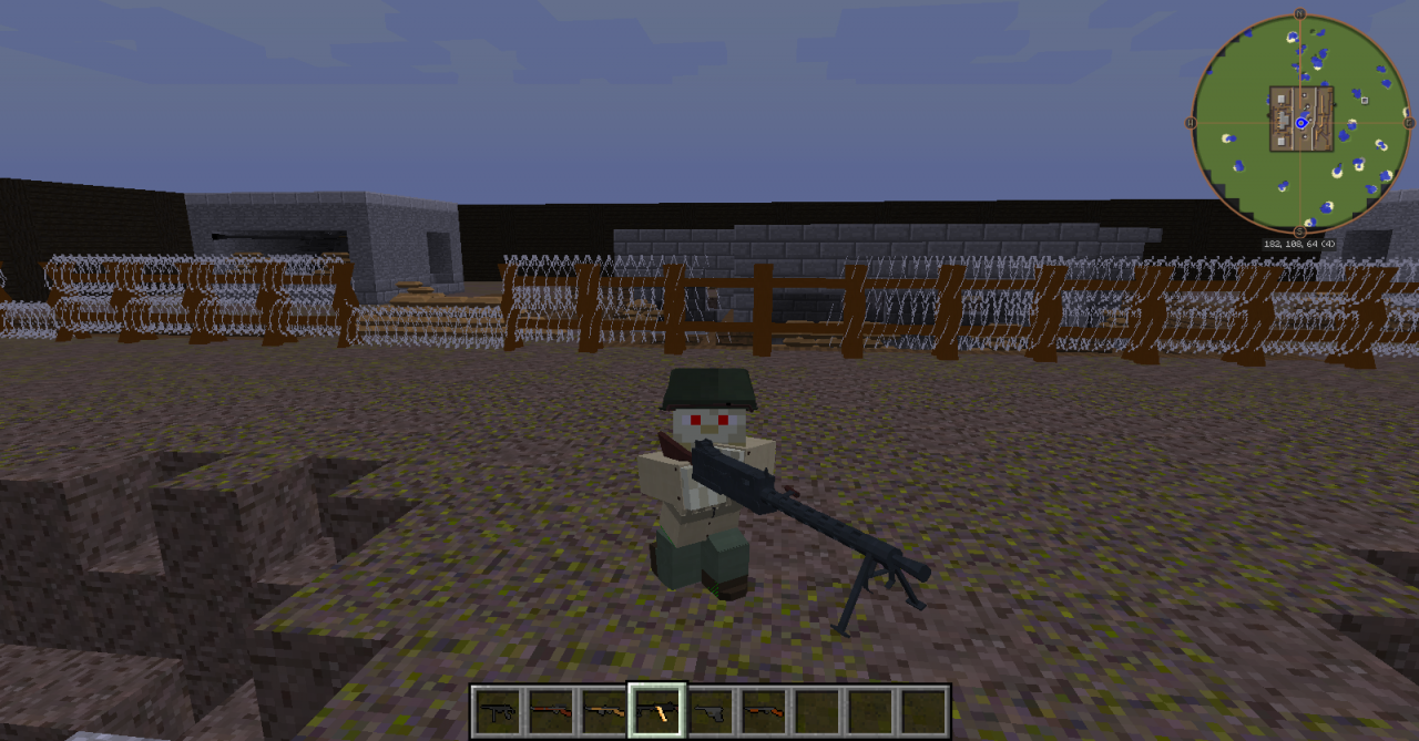 strike zone trenchs Minecraft Map