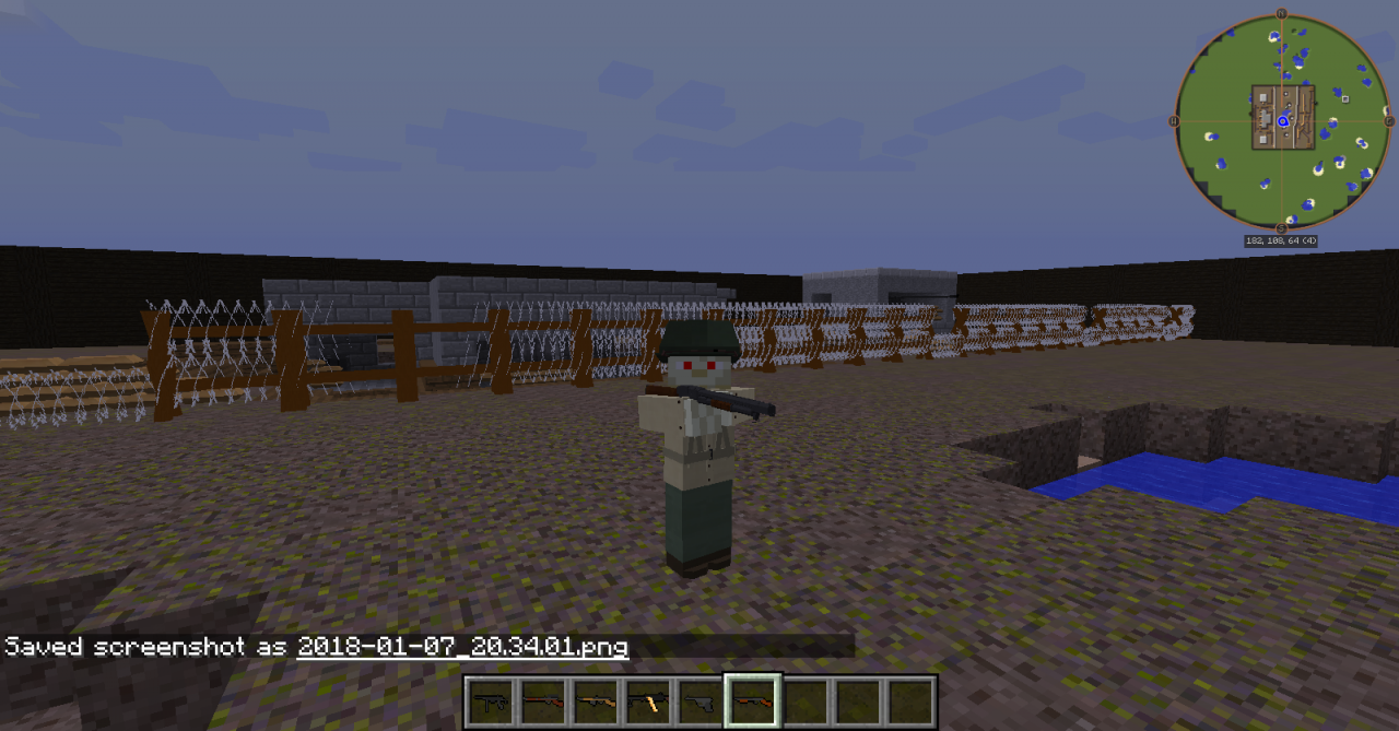 strike zone trenchs Minecraft Map