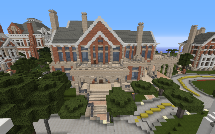 "inspired By" House Build 3 Minecraft Map