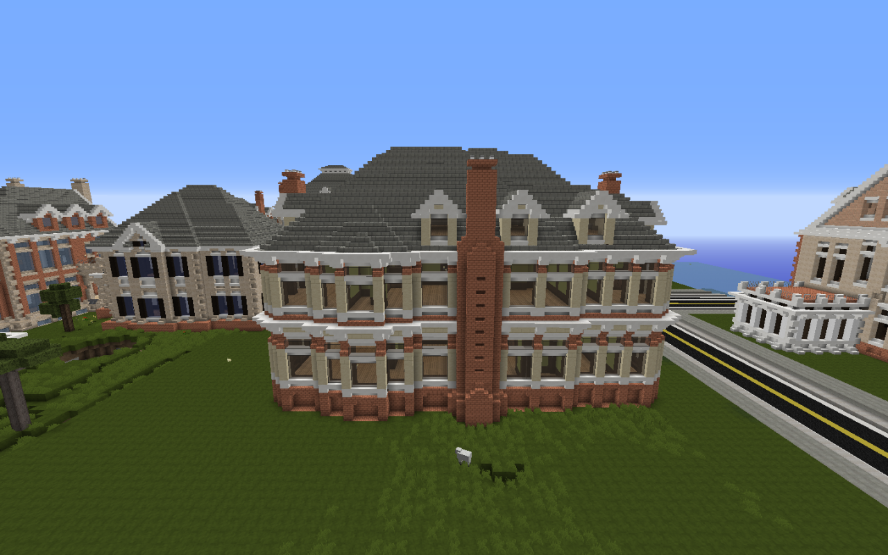 Large Custom Home Minecraft Map