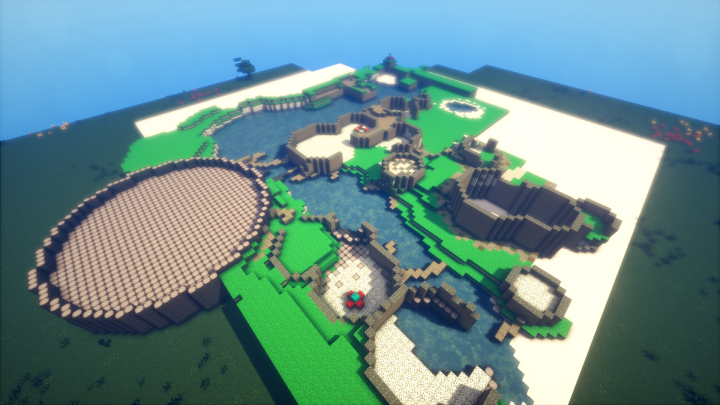 Pikmin 1 - The Distant Spring W.I.P Minecraft Map