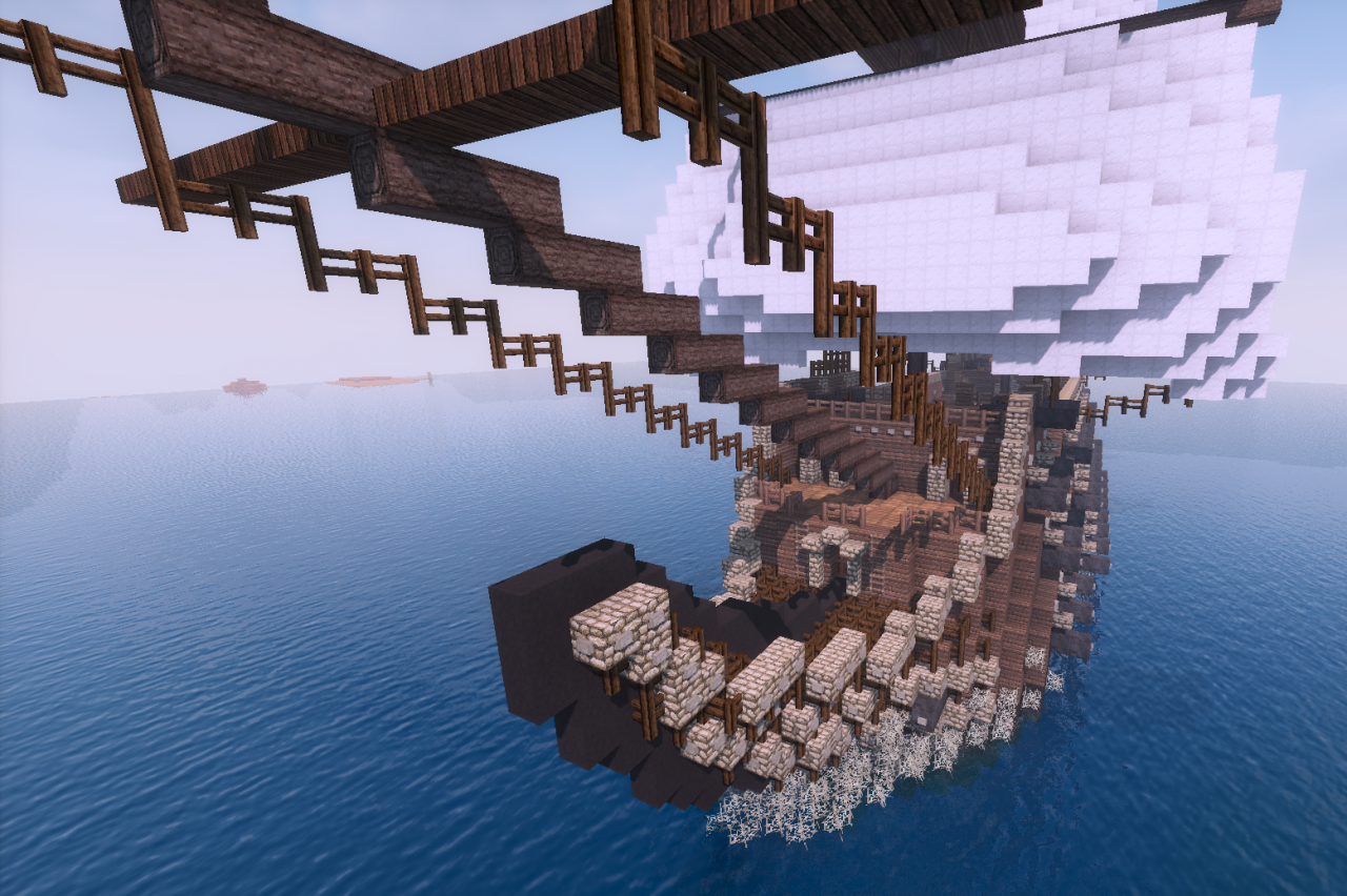 Late 17th Century Ship of The Line Minecraft Map