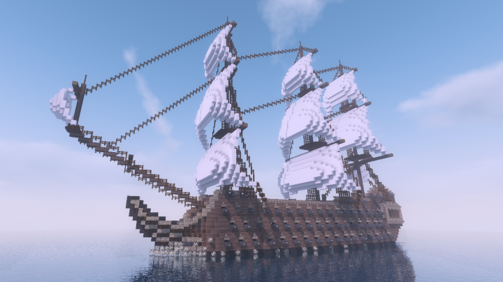 Late 17th Century Ship of The Line Minecraft Map