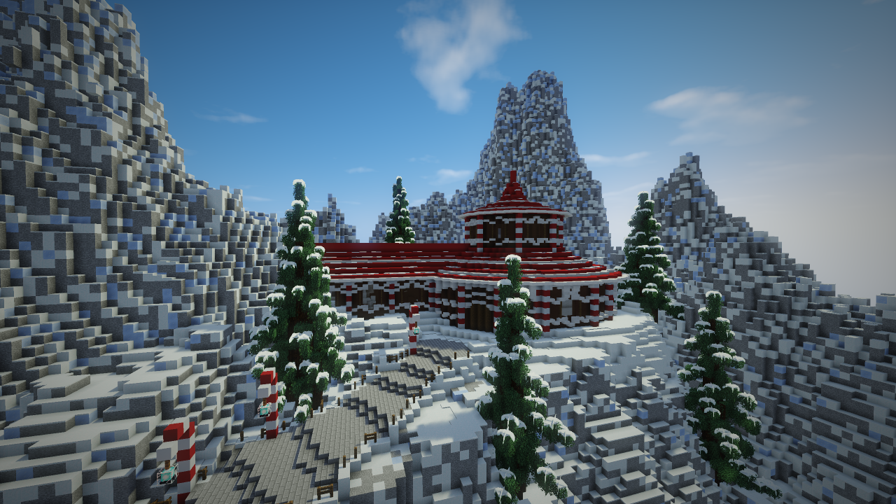 Christmas village Minecraft Map