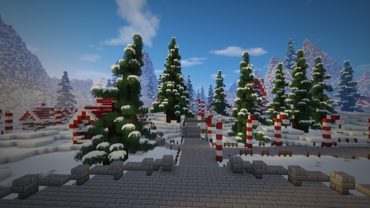 Christmas village Minecraft Map