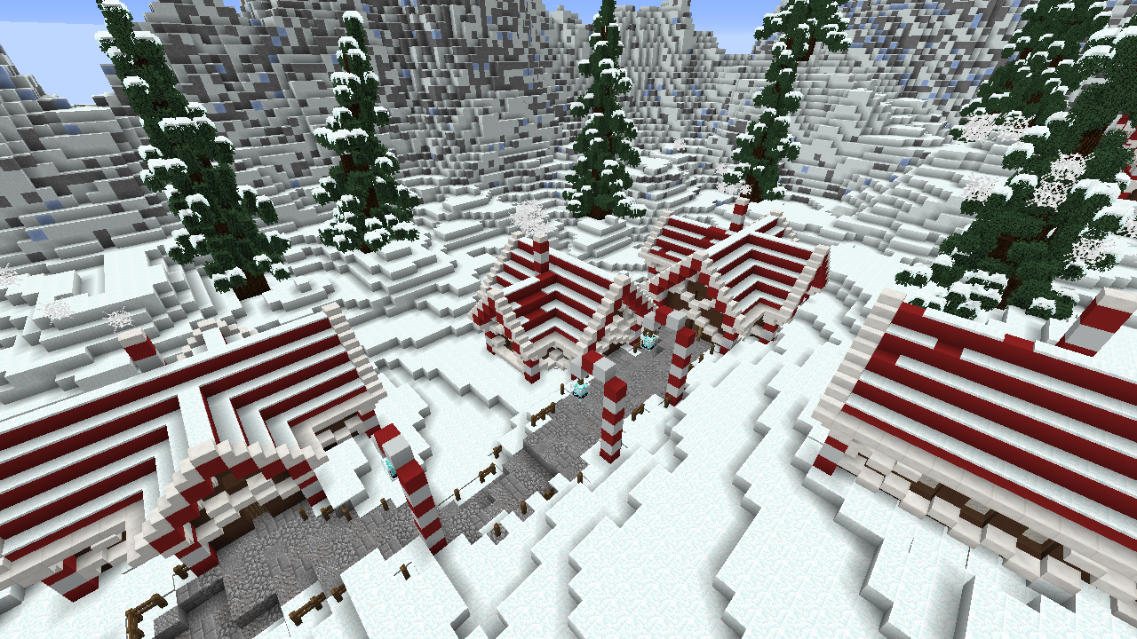 Christmas village Minecraft Map