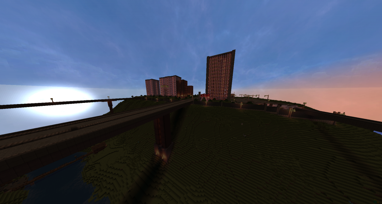Pokrov Soviet city Update #3 Minecraft Map