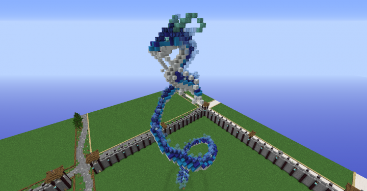 Water Dragon Minecraft Map