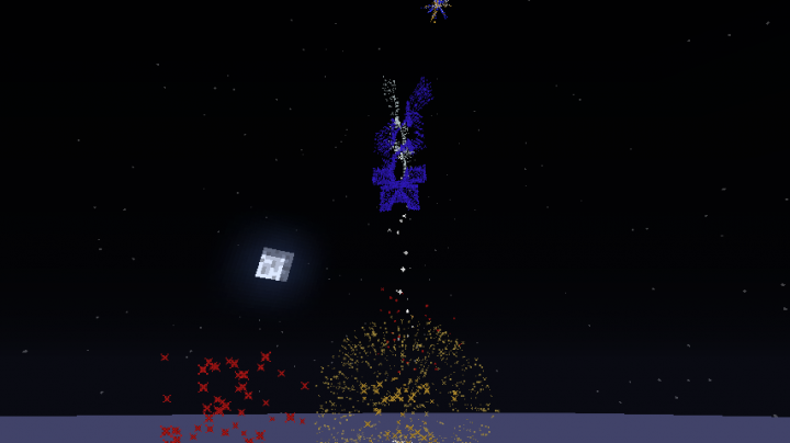 New Year's Fireworks! Minecraft Data Pack