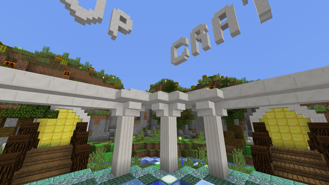 Small Hub / Spawn for a Server Minecraft Map