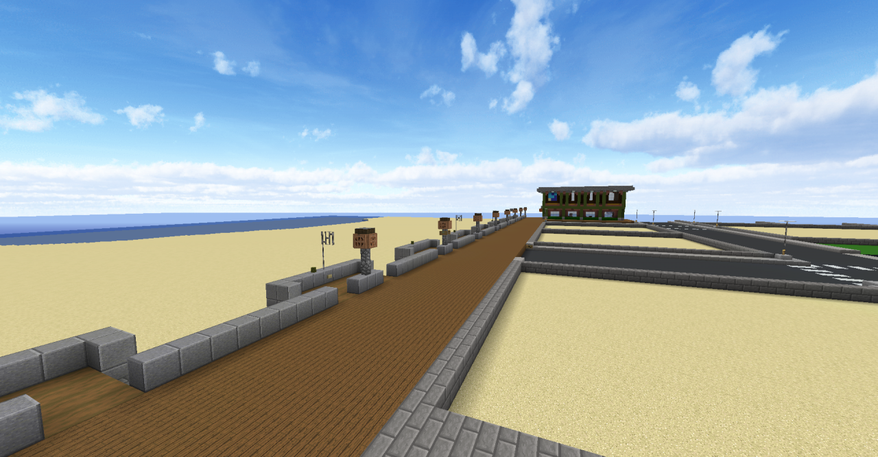 Beach Spawn Map Minecraft Map